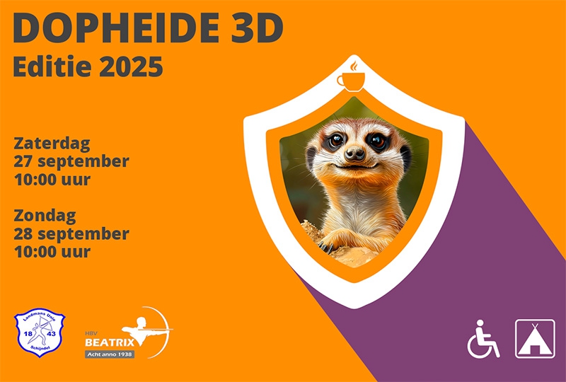 Dopheide 3D 2025 – Handboog Vereniging Beatrix